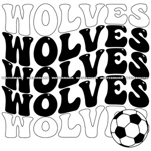 Wolves Football SVG Wolves Cut File Wolves DXF Wolves PNG - Etsy