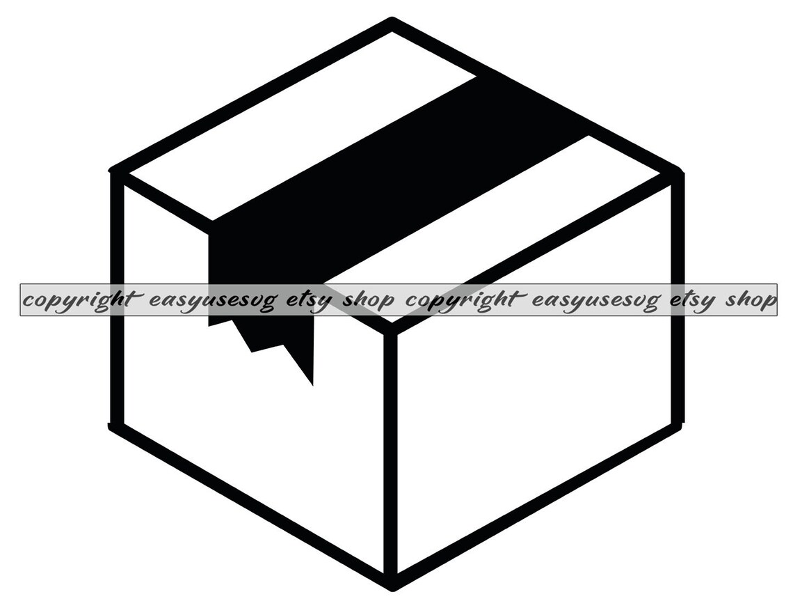 Paket SVG Karton SVG Box SVG Paketbox Svg Paket Clipart - Etsy Österreich