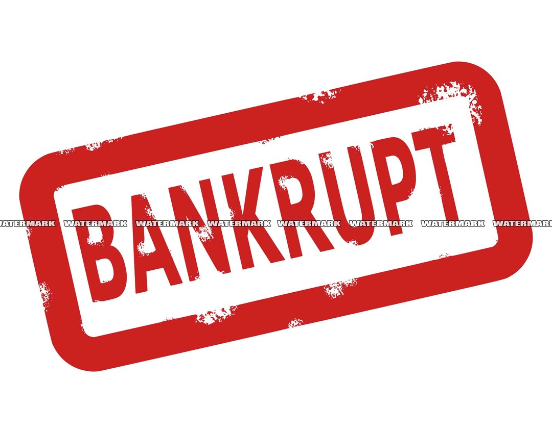 Bankrupt SVG Bankrupt Cut File Bankrupt DXF Bankrupt PNG - Etsy UK