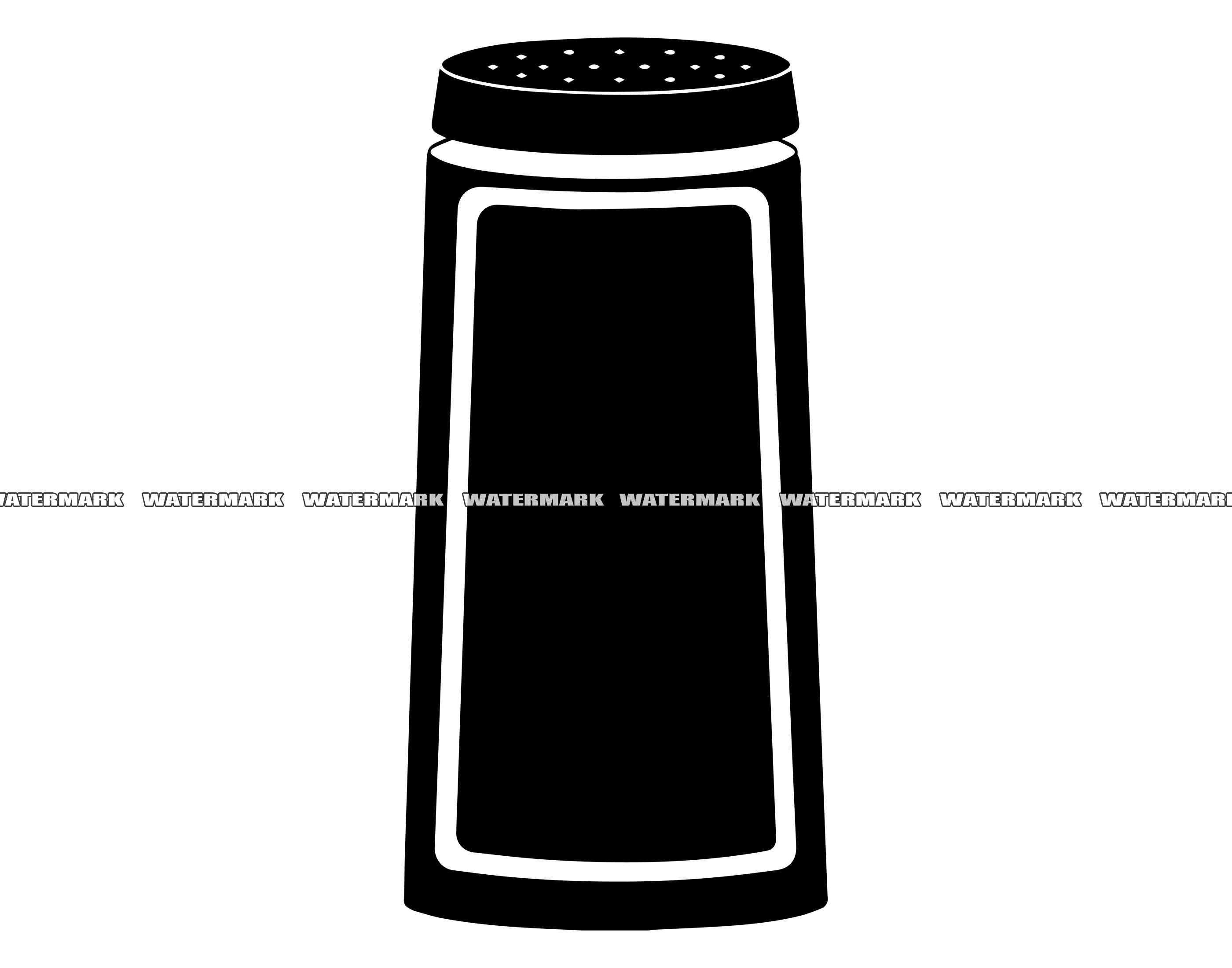 Salt SVG Paper SVG Shaker Svg Caster Svg 1 Cut File - Etsy Australia