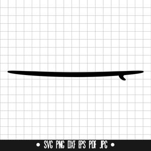 Tabla de surf SVG, tabla de surf DXF PNG, imágenes prediseñadas de ...