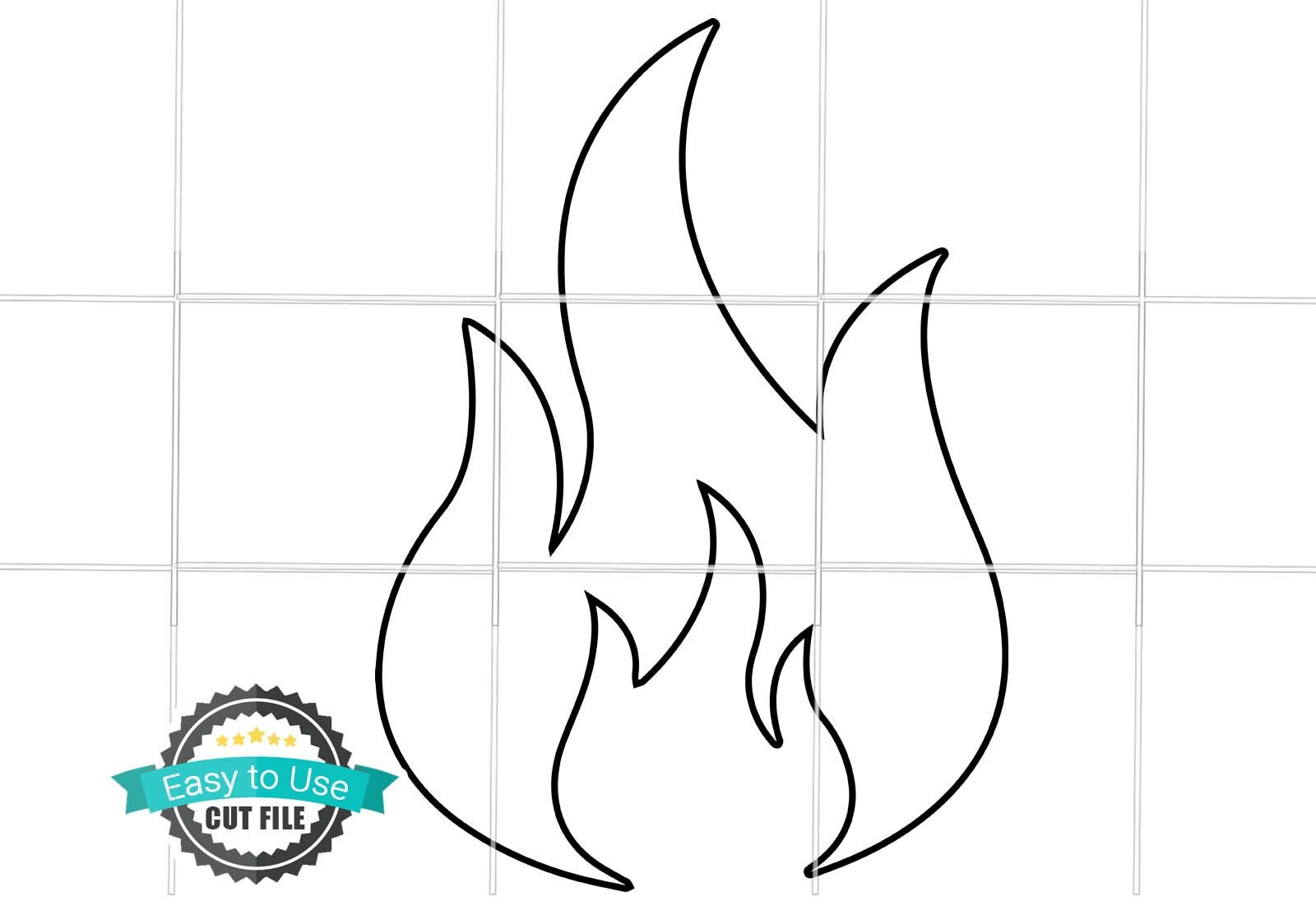 Feuer SVG Flamme SVG Feuer DXF Feuer Clipart Feuer - Etsy Schweiz