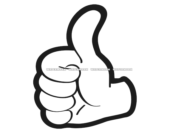 Thumbs up SVG Thumbs up Cut File Thumbs up DXF Thumbs up - Etsy UK