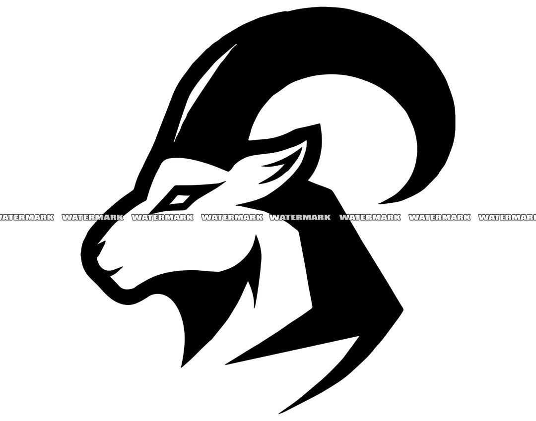 Ibex SVG #1 Wild Wildlife Goat Nature Animal Mountain Hunting Climbing ...
