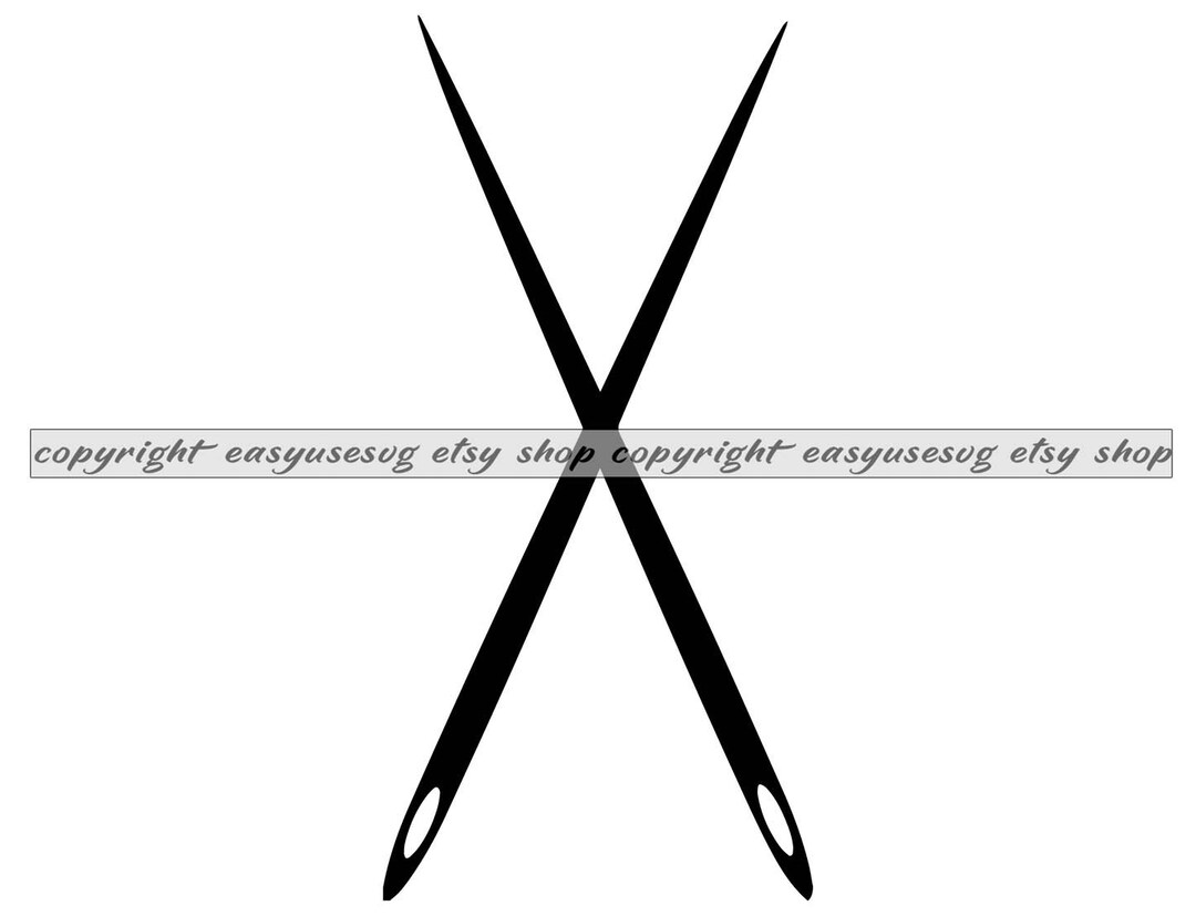 Sewing Needle SVG 3 Sewing Needle DXF Sewing Needle PNG - Etsy