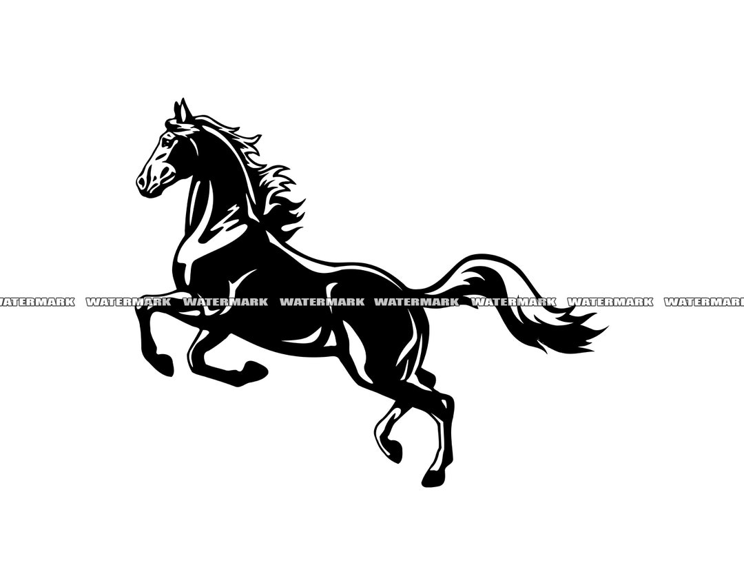Pferd SVG Pferd Plotterdatei Pferd DXF Pferd PNG Pferd - Etsy Schweiz