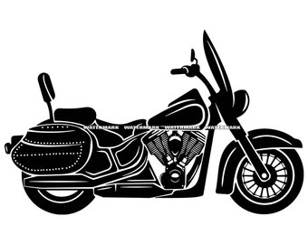 Layered Motorcycle Cut File Layered Motorcycle SVG Layered - Etsy