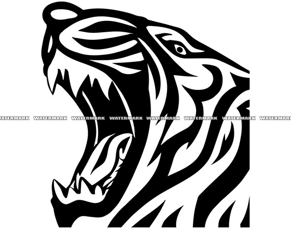 Tribal Drawings Of Tigers