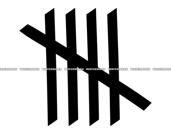 Tally Marks Clipart