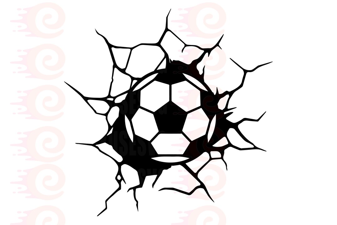 Soccer SVG, Soccer Ball SVG, Smashing Soccer SVG #1 - Etsy