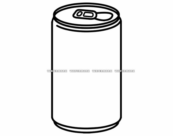 Beer Can SVG Tin Can Cut File Can Svg Beer Can DXF Beer - Etsy India