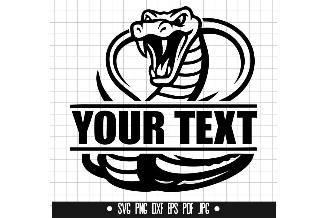 King Cobra SVG, Snake SVG, Cobra PNG, Cobra Svg, Snake Dxf, Svg File ...