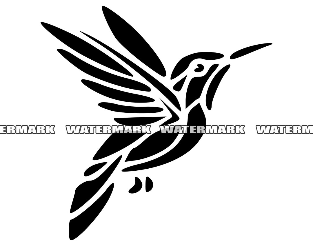 Hummingbird SVG, Hummingbird Cut File, Hummingbird DXF, Hummingbird PNG ...