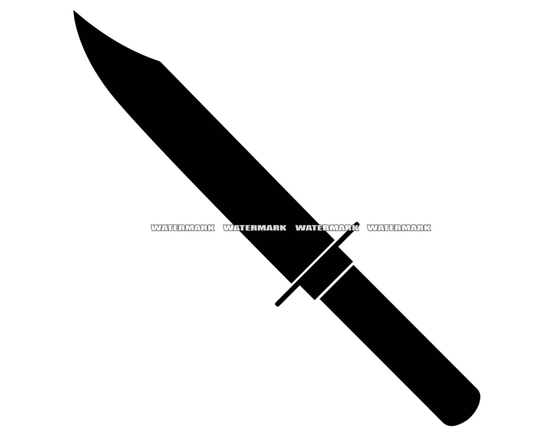 Knife SVG, Knife DXF, Knife PNG, Knife Clipart, Knife Silhouette, Knife ...