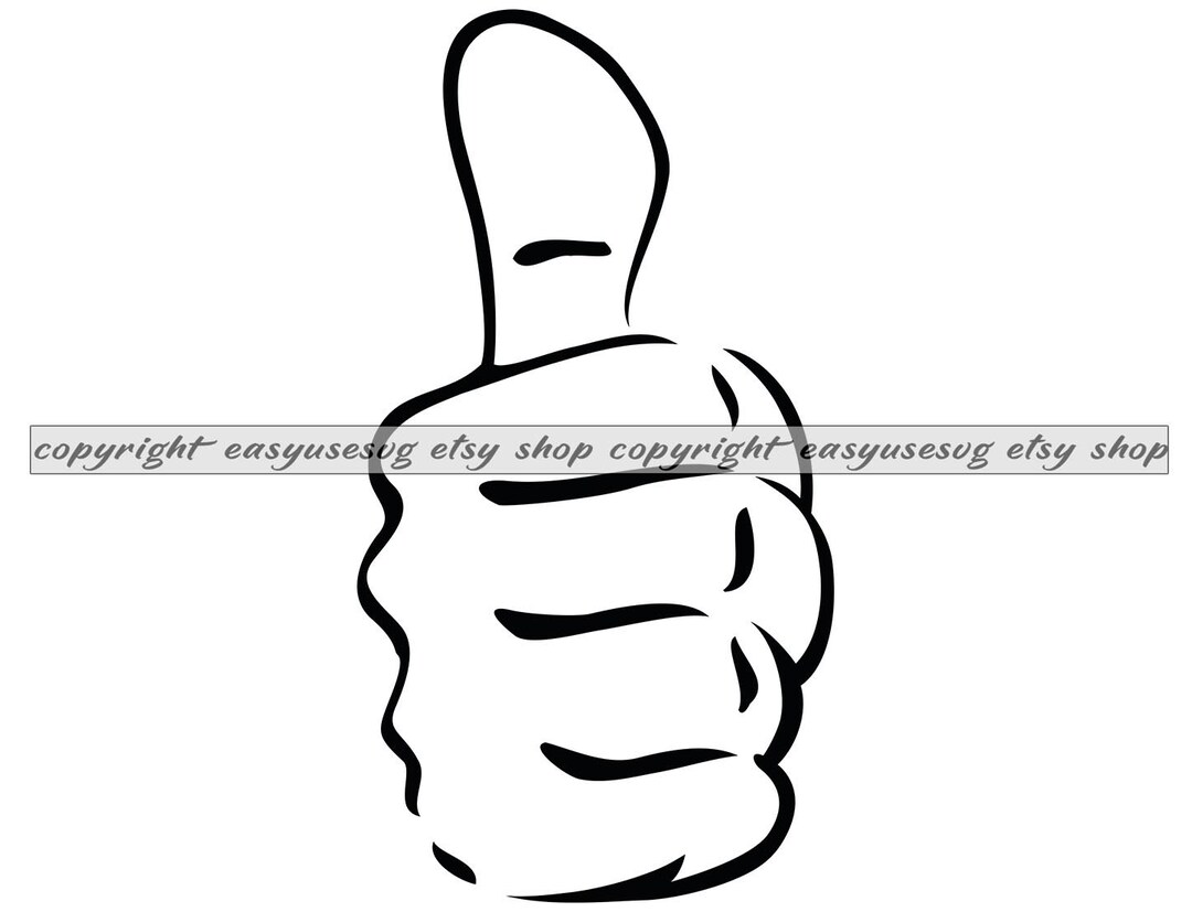 Thumbs up SVG Thumbs up DXF Thumbs up PNG Thumbs up - Etsy Australia