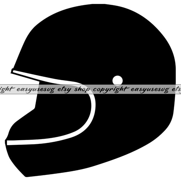 Racing Helmet Svg - Etsy