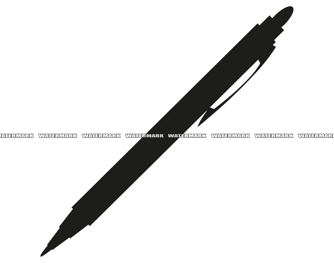 Pen SVG 1 Pen Cut File Pen DXF Pen PNG Pen Clipart Pen - Etsy Canada