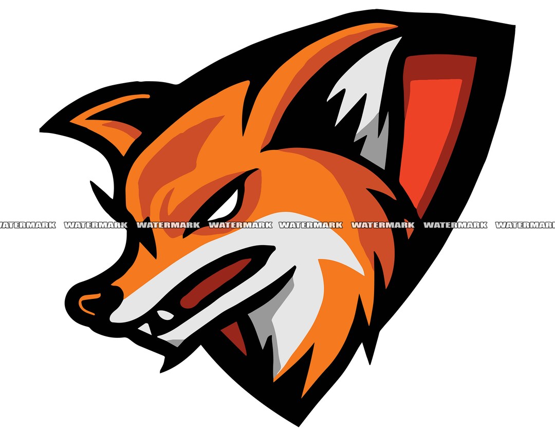 Red Fox SVG 5 Animal Wild Wildlife Forest Sports School Team - Etsy