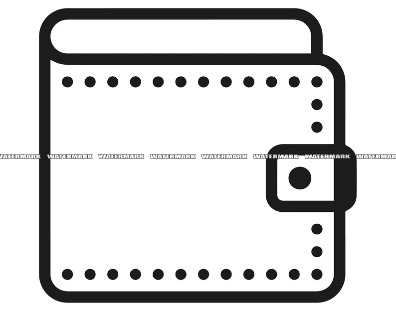 Wallet SVG Wallet Cut File Wallet DXF Wallet PNG Wallet - Etsy