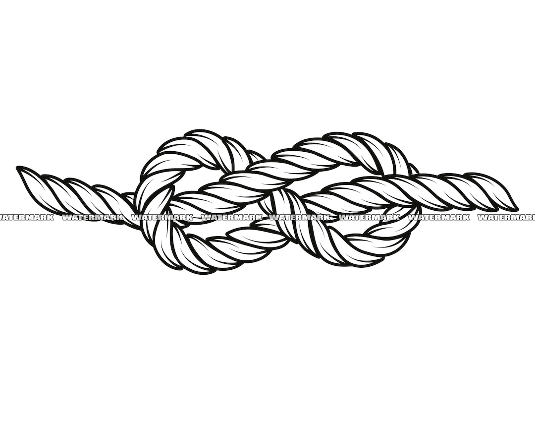 Rope SVG, Rope Cut File, Rope DXF, Rope PNG, Rope Clipart, Rope ...