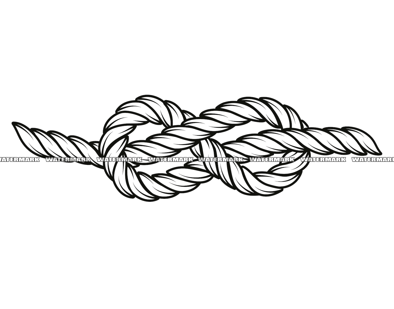 Rope SVG, Rope Cut File, Rope DXF, Rope PNG, Rope Clipart, Rope ...