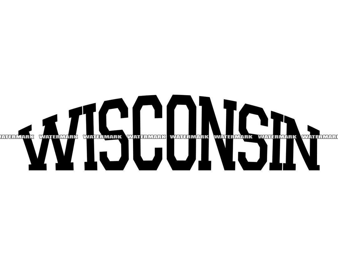 Wisconsin SVG, Wisconsin Cut File, Wisconsin DXF, Wisconsin PNG ...