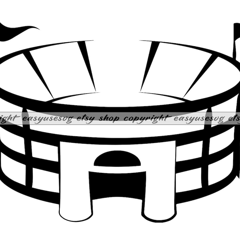 Stadium Svg - Etsy
