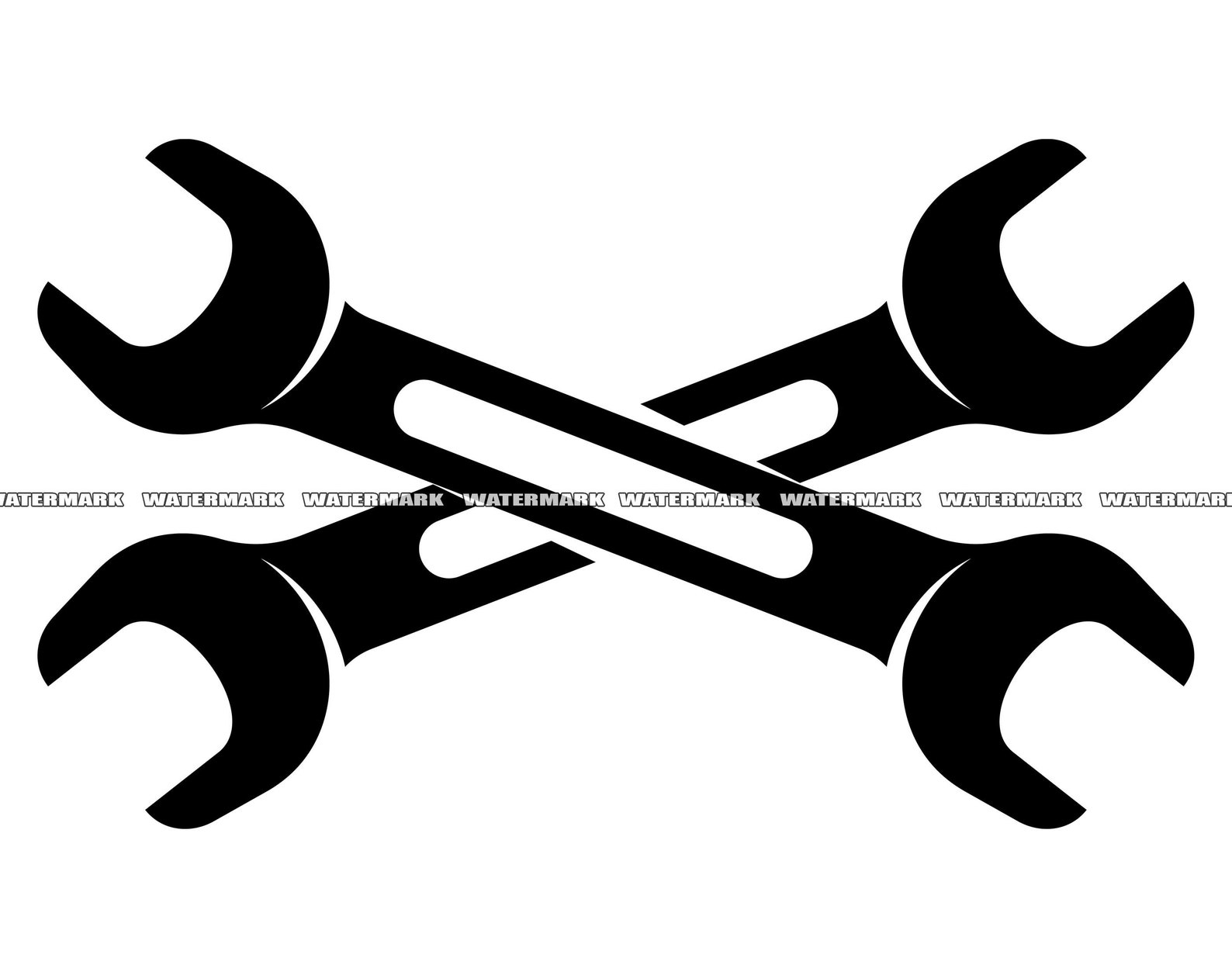 Wrench SVG, Wrench Cut File, Wrench DXF, Wrench PNG, Wrench Clipart ...