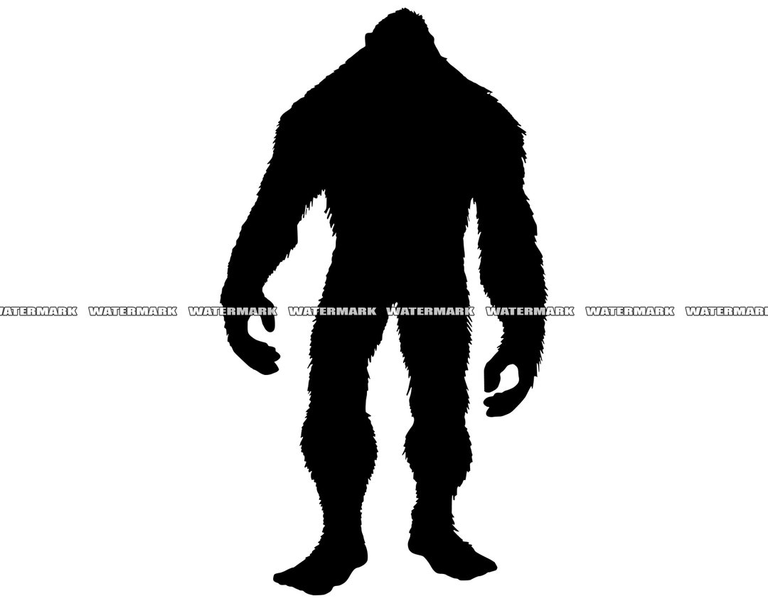 Bigfoot SVG Bigfoot Cut File Bigfoot DXF Bigfoot PNG - Etsy Ireland