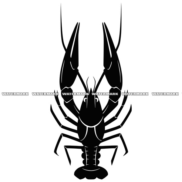 Crawfish Dxf - Etsy