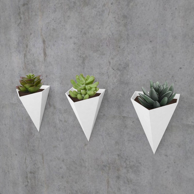 Wall Planter With Light - Etsy