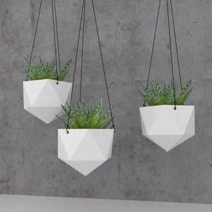 Geometric Hanging Planter Ideal for Succulents and Cacti - Etsy