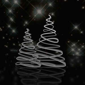 3D Line Art Tree s-xl,modern Minimalistic Decoration, Unique Christmas ...