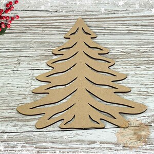 MDF Christmas Tree Shape, Christmas Tree Craft Blank - Etsy