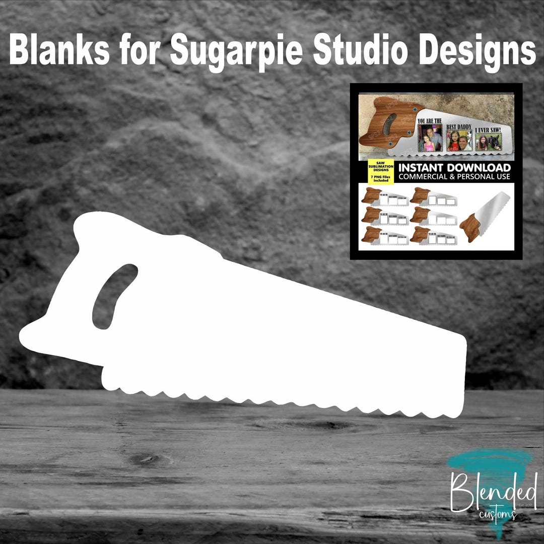 Sugarpie Studios A Frame Saw Blank - Unisub Whiteboard Blanks ...