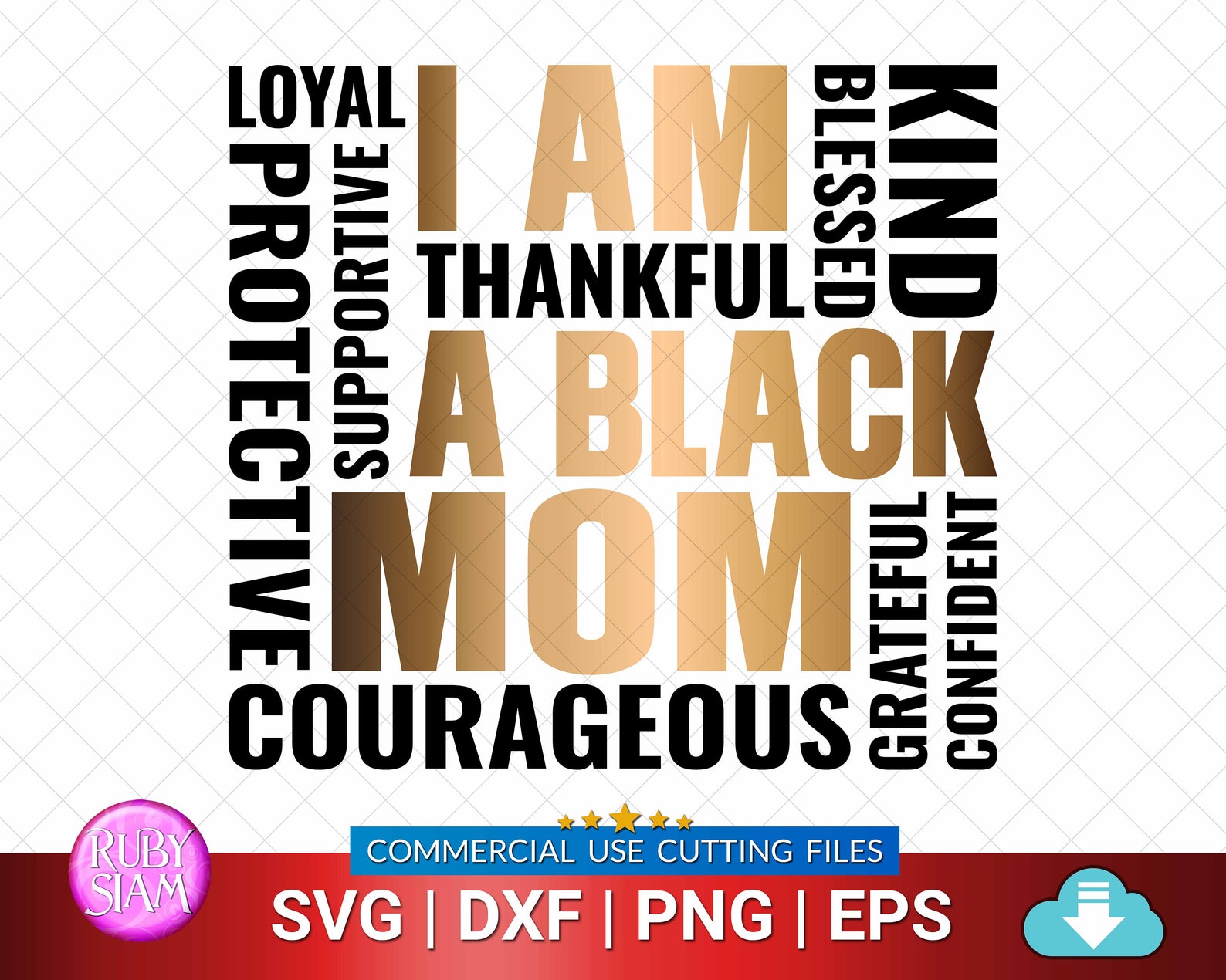 I Am A Black Mom Svg Dope Black Mom Svg African American Mom Etsy