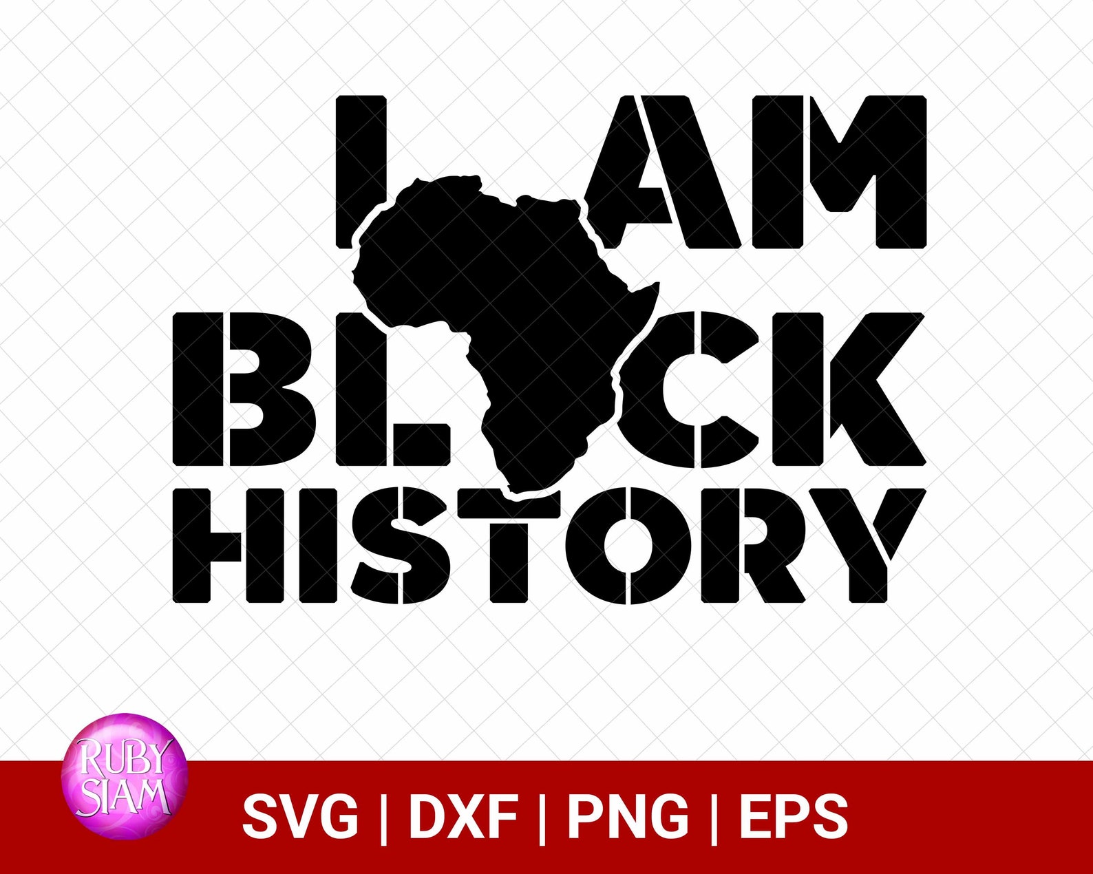 I Am Black History Svg Black History Clipart For Cricut Etsy
