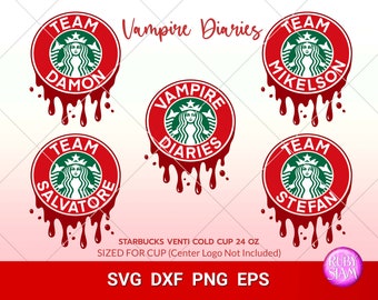 Team Stefan Starbucks Cup Svg - Etsy