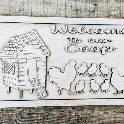 Welcome to Our Coop SVG ONLY - Etsy