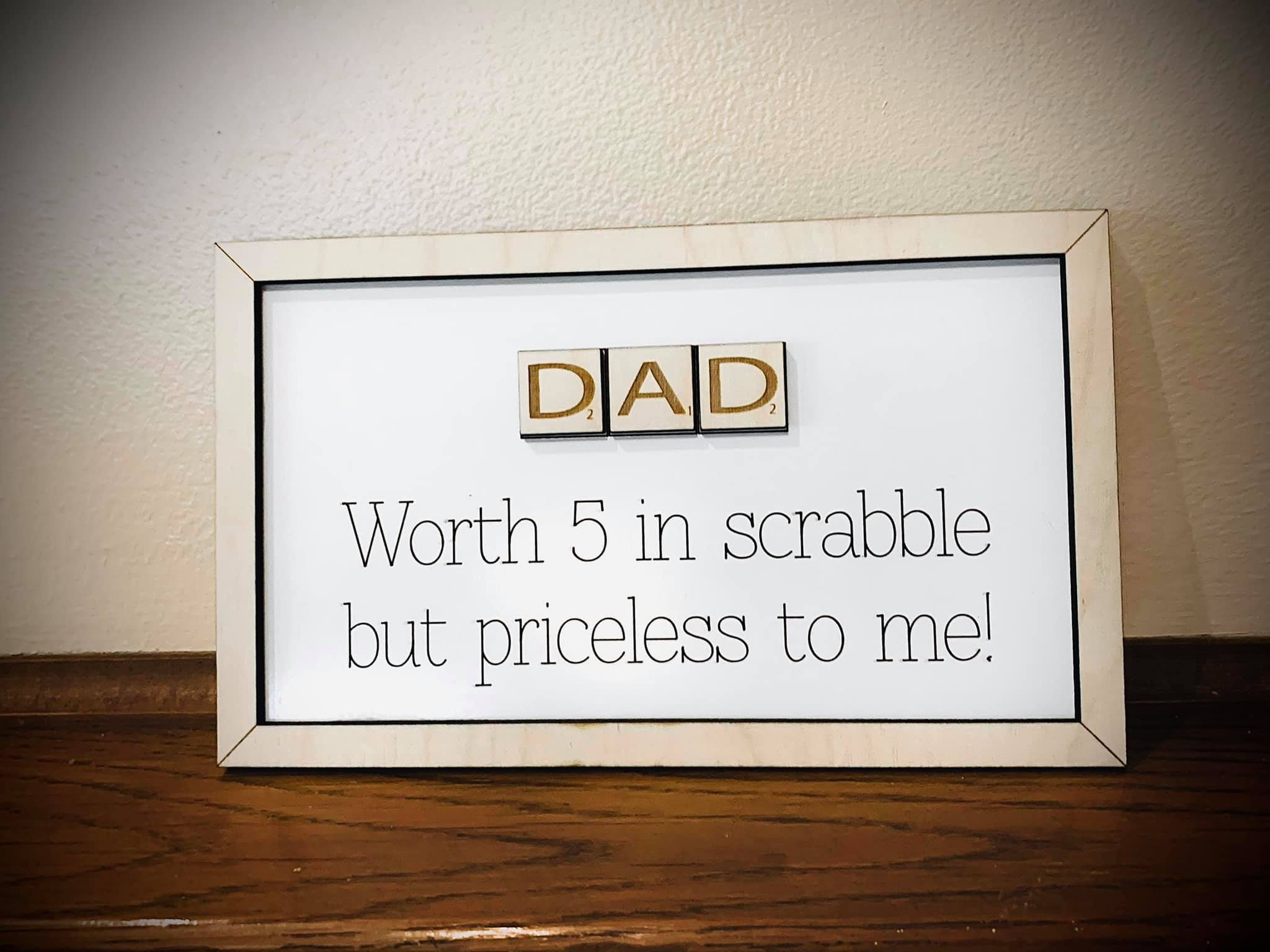 Father's Day Scrabble - Etsy UK