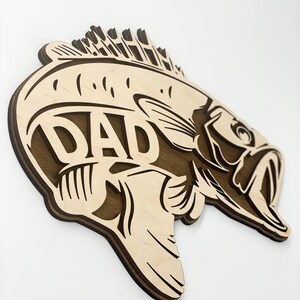 Bass Father's Day Sign-dad-grandpa-uncle-papa-blank One for ...