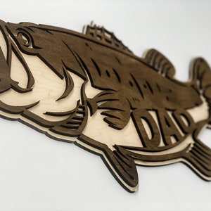 Bass Father's Day Sign-dad-grandpa-uncle-papa-blank One for ...