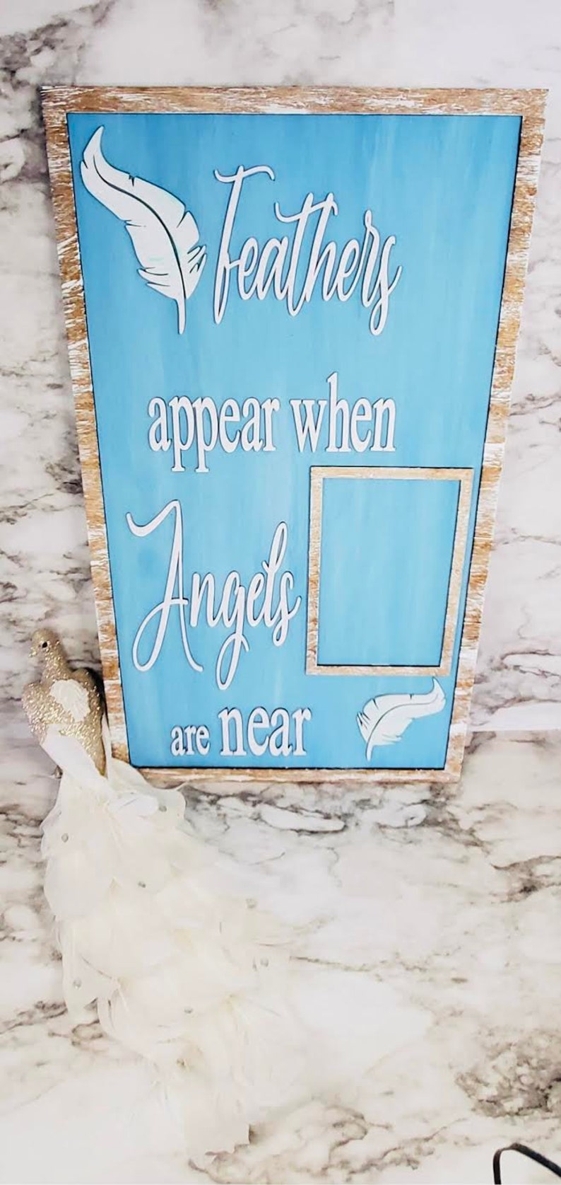 Angles Appear When Angels Are Near-loved Ones-sign-digital | Etsy