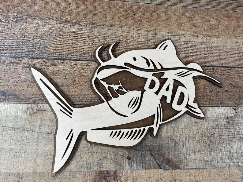 Catfish Father's Day Sign-dad-grandpa-uncle-papa-blank One - Etsy