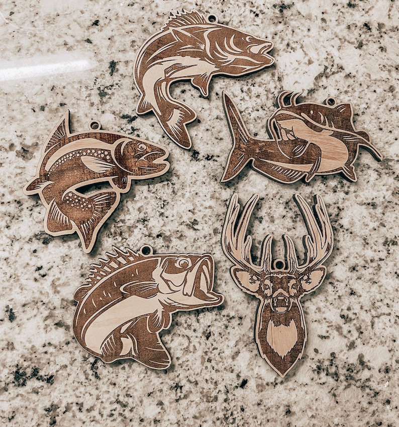 Fish and Deer - Etsy