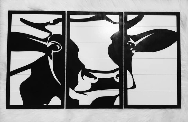 Cow Wall Decor-set of 2-digital - Etsy
