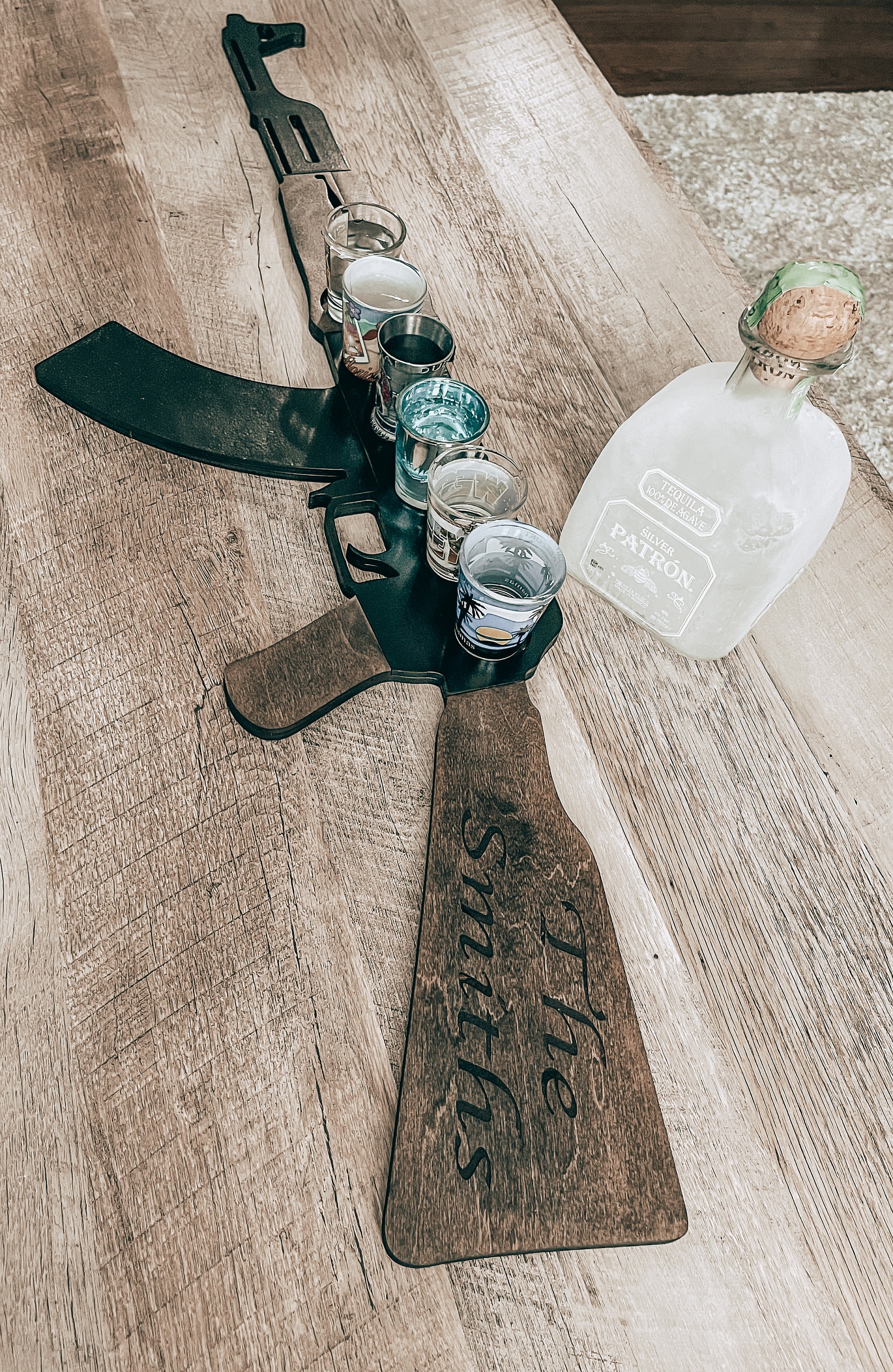 AK-47 Shot Tray-gift-all Lasers-34inx10in-realistic-digital - Etsy