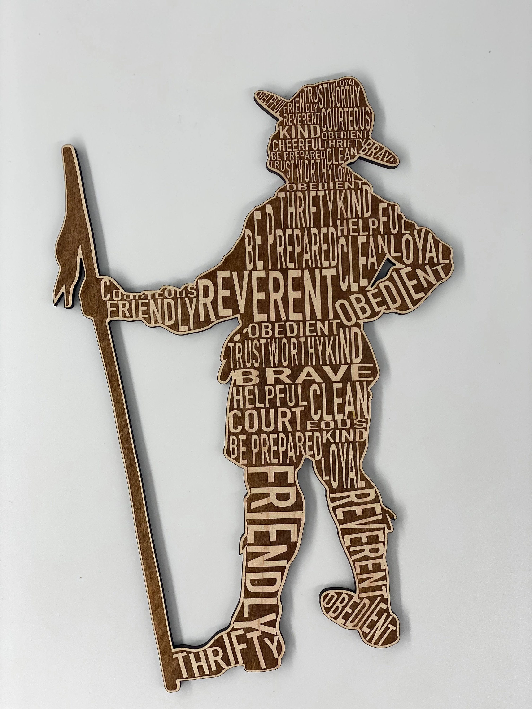 Scout Word Cluster-multi Words-engrave-scout-digital | Etsy