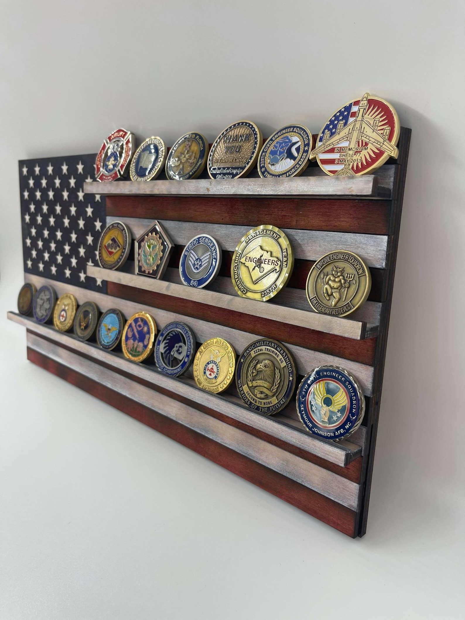 American Flag Coin Holder Large and Small Versions America-digital ...