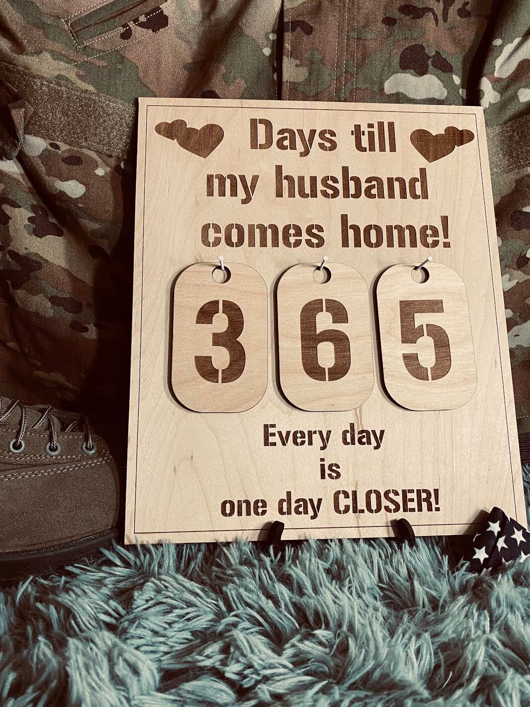Military deployment countdown-Digital | Etsy